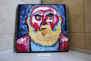 Joe LaMantia Creates Community Art With Volunteers, Using Found Objects ...