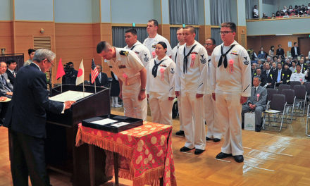 Naval Chaplain Receives Zenkokai Association Award - Bloom Magazine