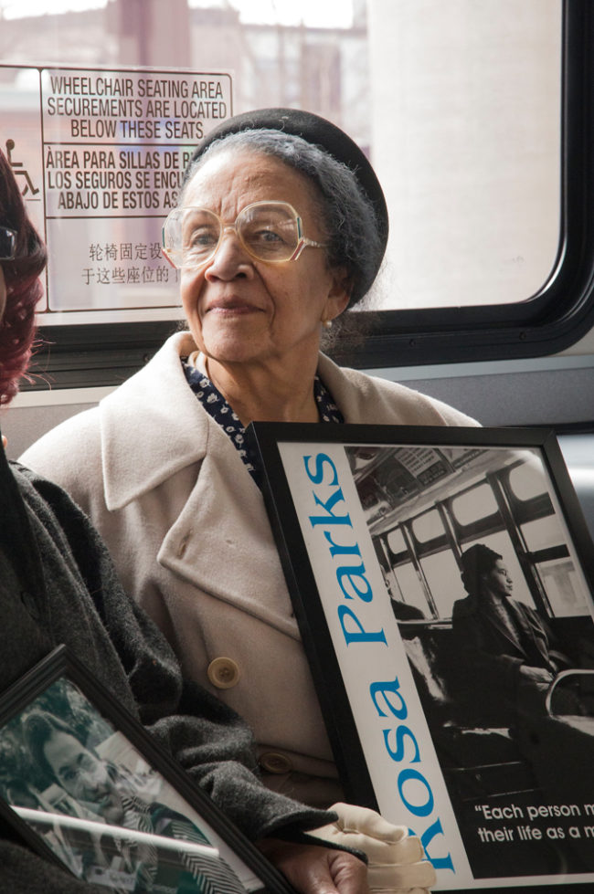 WEB EXCLUSIVE: Local Actress Portrays Rosa Parks at City Celebration ...