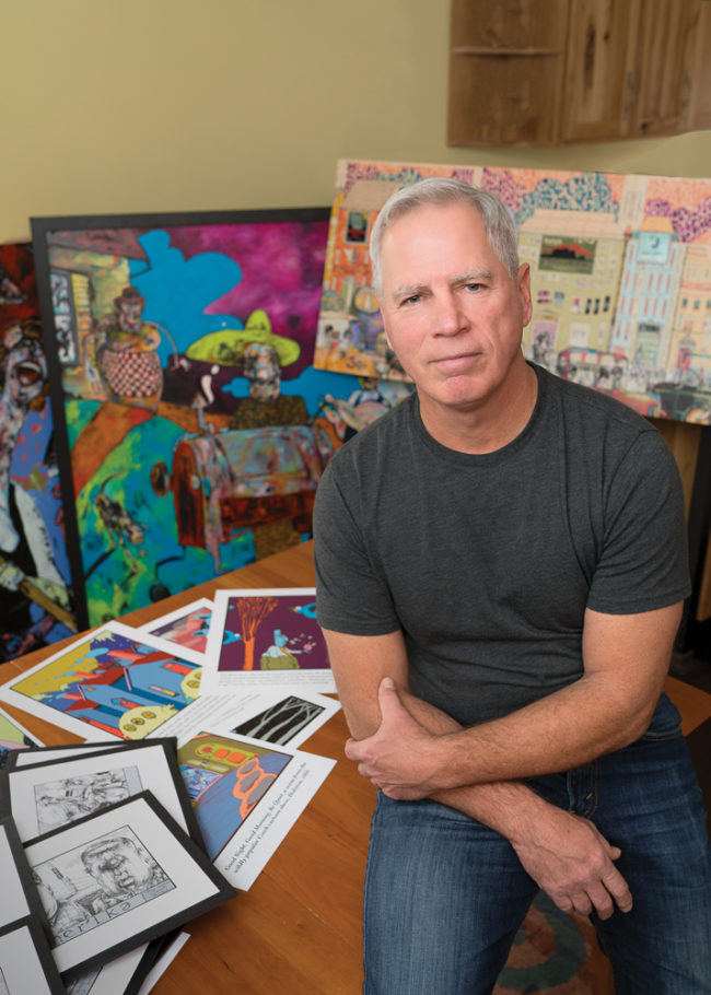 Kevin Pope: Cartoonist, Designer & Fine Artist - Bloom Magazine