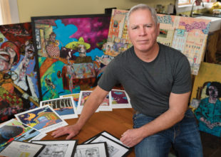 Kevin Pope: Cartoonist, Designer & Fine Artist - Bloom Magazine
